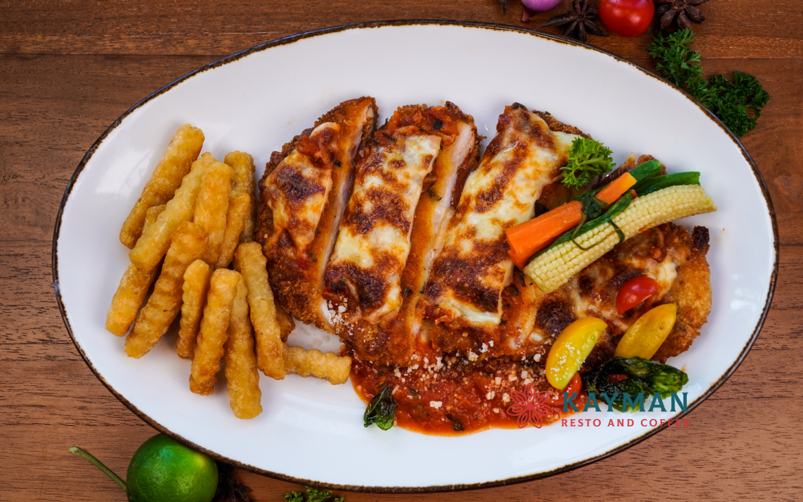 Chicken Parmigiana di Kayman Resto: Hidangan Favorit yang Selalu Dicari ...